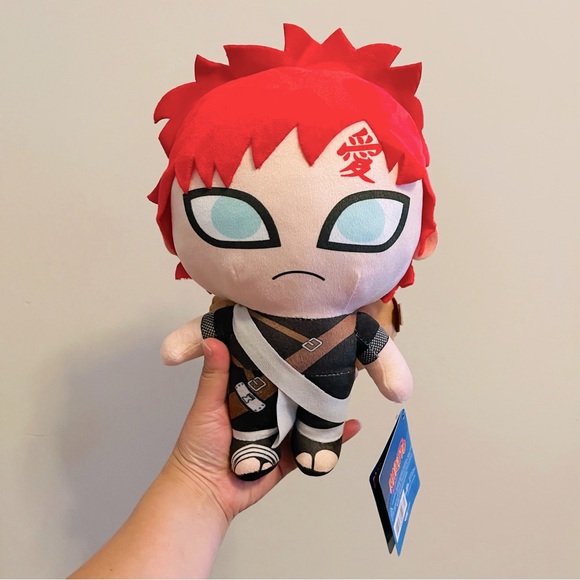 Manga | Toys | Anime Naruto Character Gaara Plush Nwt | Poshmark